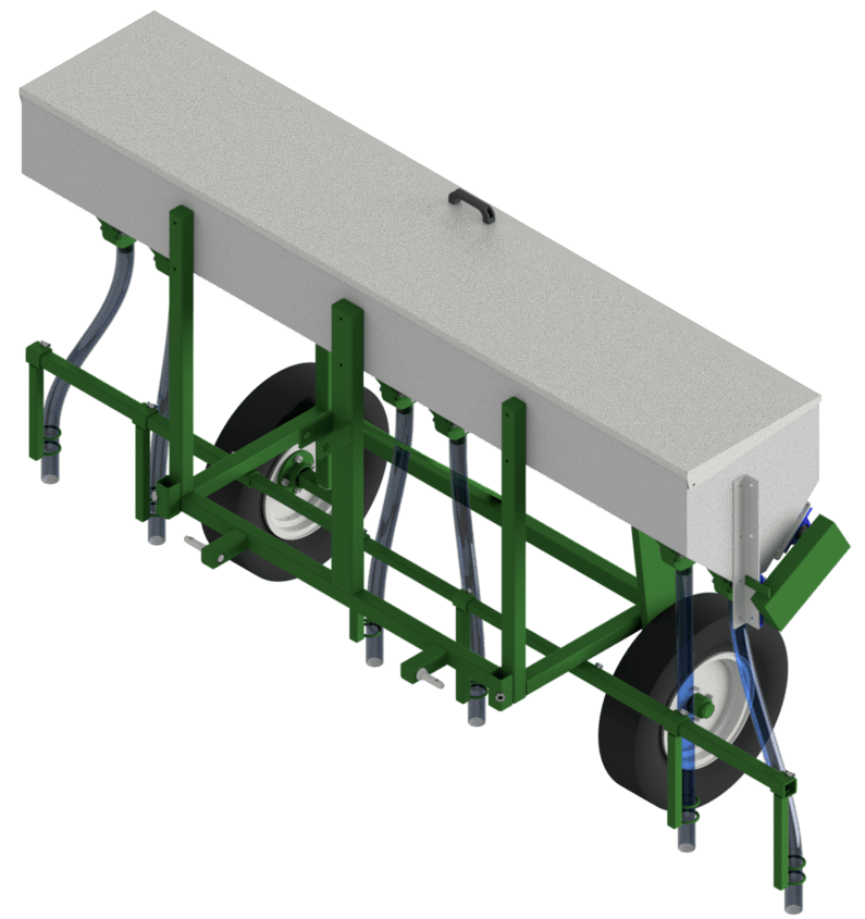 Row fertilizer applicator BBN - Basrijs